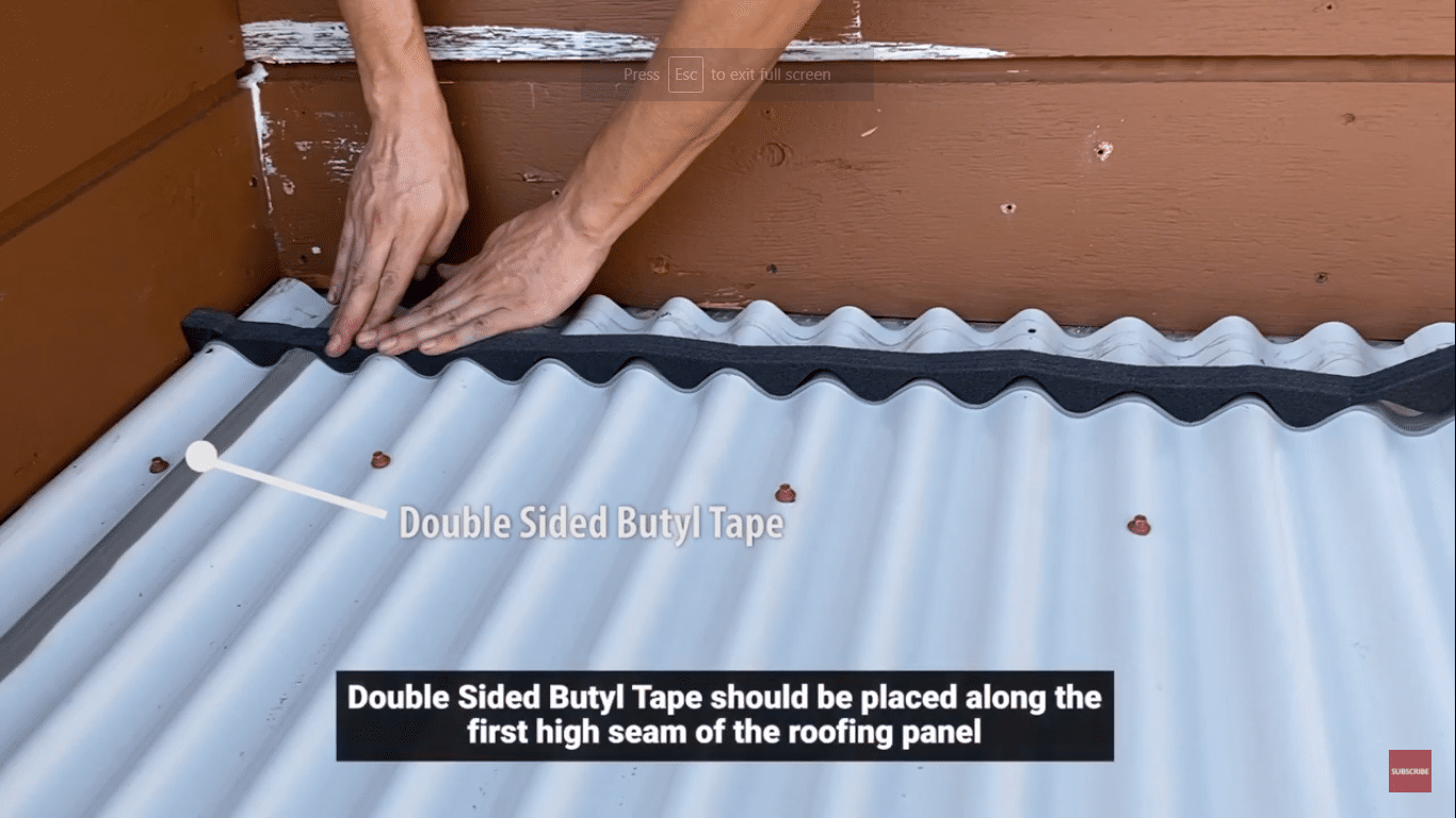 How To Install Sidewall Flashing For A Metal Roof. Step By Step Guide